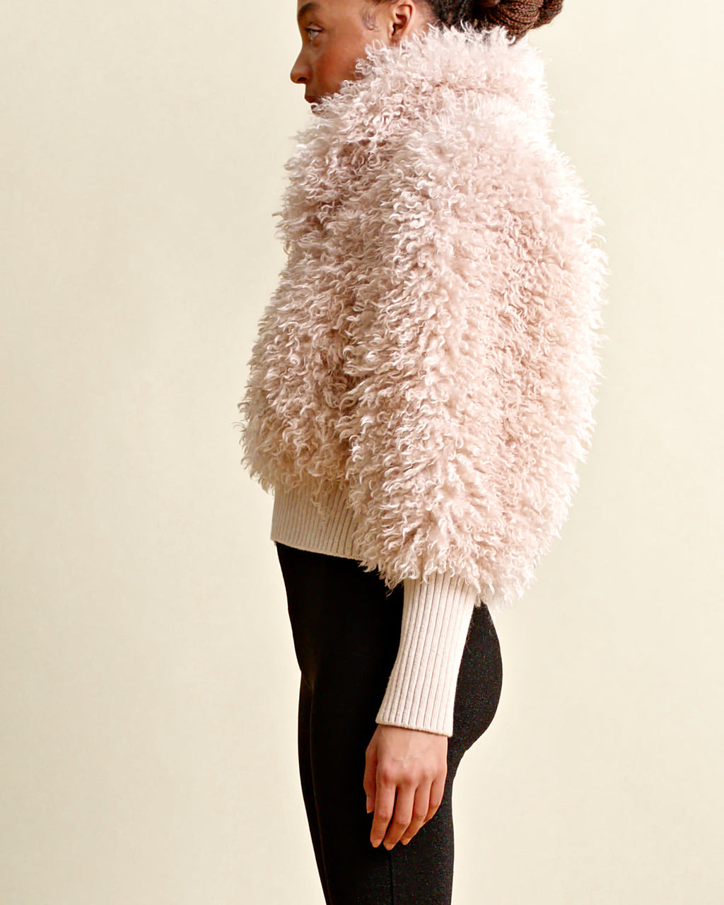 byTiMo - Faux Fur Rib Jacket – projectscandinavia
